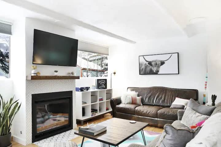 Alpine Escape: Fire+tub+terrace - Telluride