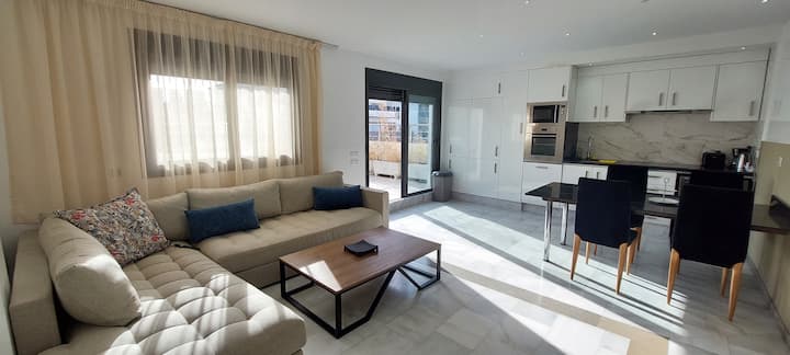 Marina Bay Apartment - Beach View Pool & Terrase - Tangier