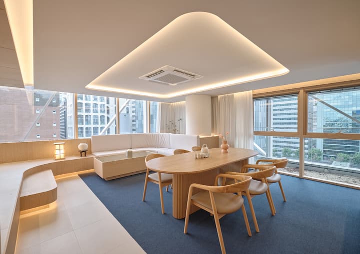 Gangnam St1min/4beds/1.5baths/spa/cityview/netflix - Seoul