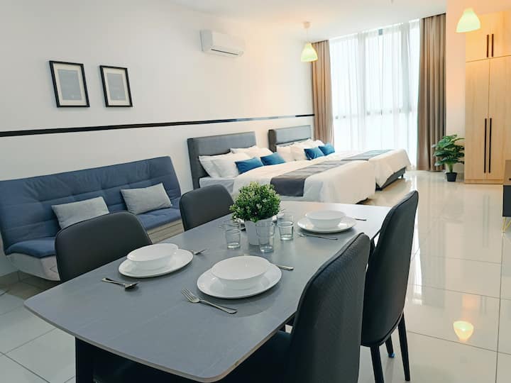 Atria Mall [Washer,netflix,lv 16-city View] - Petaling Jaya