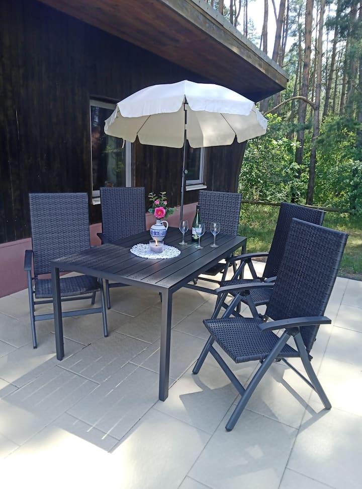 Bungalow Im Grünen Am Waschsee - Feldberger Seenlandschaft