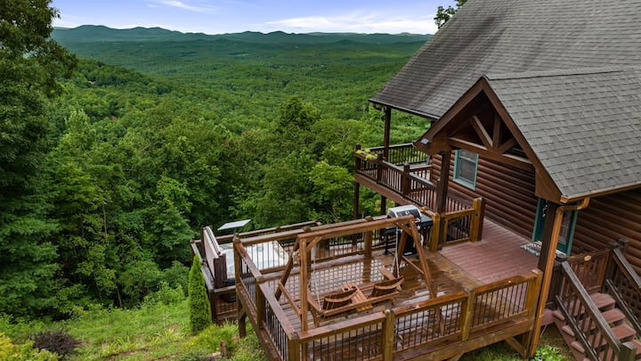 Blue Ridge Top Of Mountain Cabin - Amazing View - Blue Ridge, GA