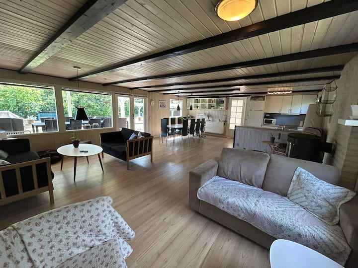 Hyggeligt Sommerhus I Hals – Spa, Sauna Og Strand - Denmark