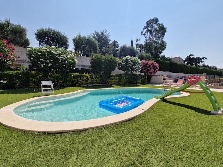 1er éTage D'une Villa De Charme Avec Piscine - Saint-Laurent-du-Var
