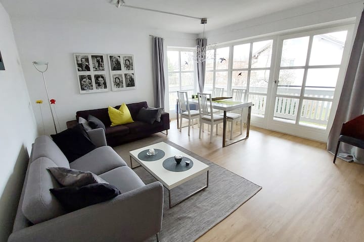 Chiemsee Bernau: Top 3-zi. Ferienwohnung, See-berg - Bernau am Chiemsee