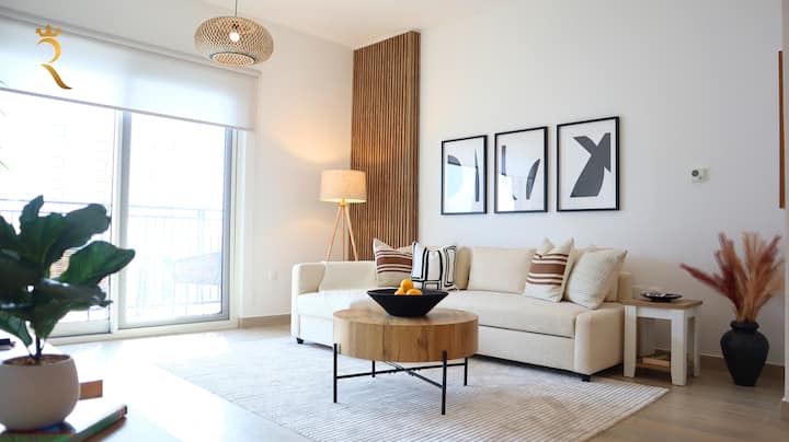 Ivory Bloom 1br - Peaceful Waterfront Retreat - Abu Dabi