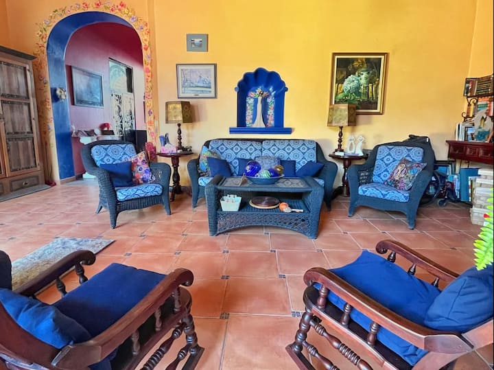 Private Room At Hacienda (Blue) - Mazatlán