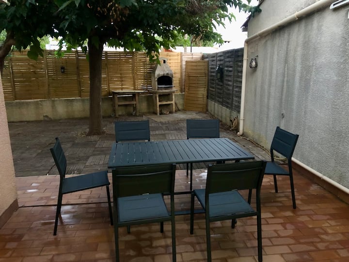 Villa 3 Ch + Clim Avec Terrasse, 200m Plage - Marseillan