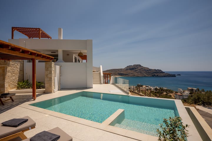 Villa Sibylla Seaview W/ Infinity Pool - Plakias