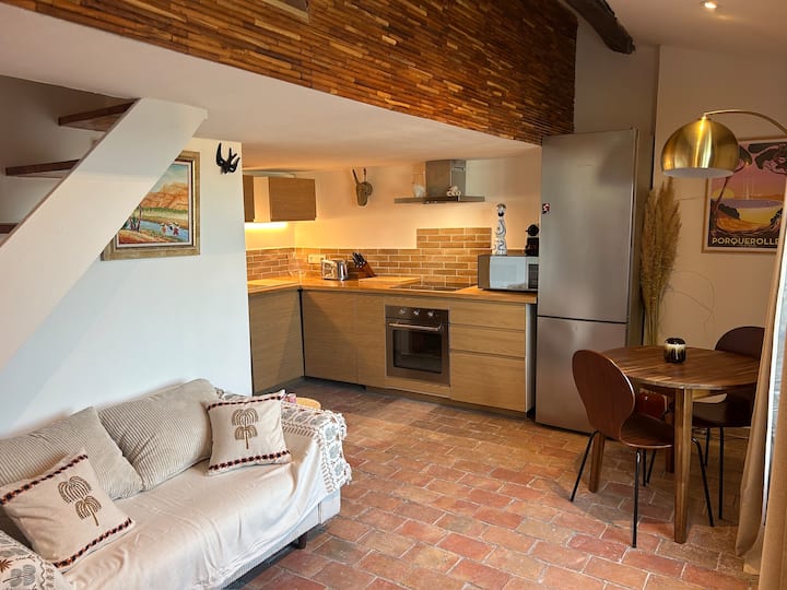 *Neuf•terrasse•clim•wifi•plein-centre•confort - Cogolin