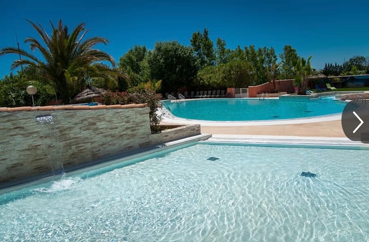 Mobile-home Camping 3* à Agde - Le Grau d'Agde