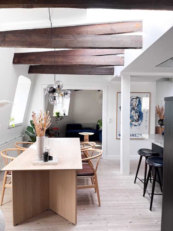 Private Rooftop Modern Apartment - Aarhus