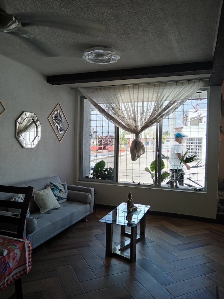 Hermoso Y Elegante  Departamento En P.b. - Chetumal