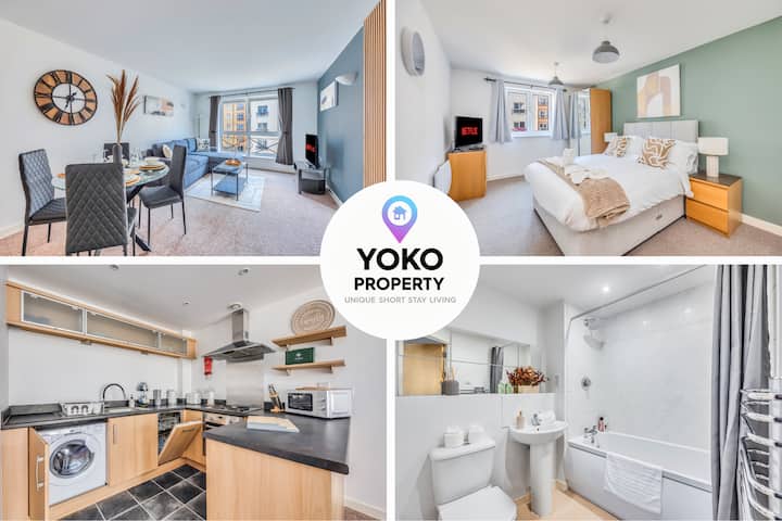 Elegant Apartment In City Centre By Yoko Property - Northampton, UK