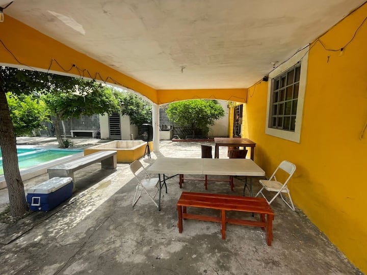 Entire Accommodation: Villa With Pool In Hidalgo. - Hidalgo