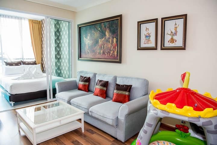 E609 Family 3br Water Park Near Beach - Hua Hin