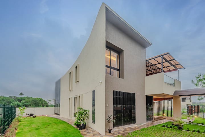 3br | Pool Club| Stayvista| Artful Escape@alibaug - Alibag