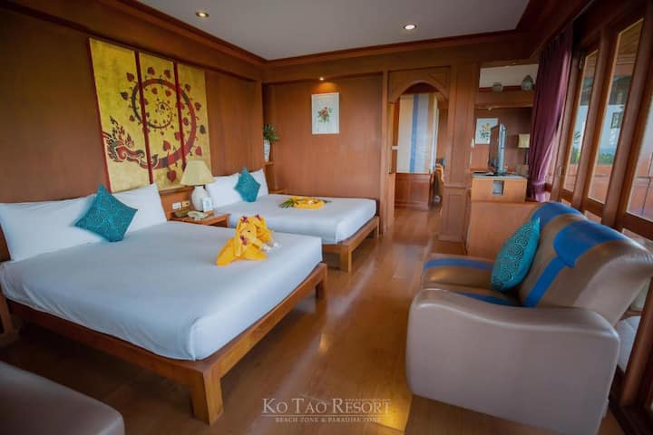 Family Sea View Room, 55sqm - Koh Tao - タオ島