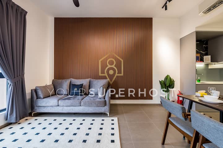 2bedroom Can Fit 5pax【promo -10%】nr 1u & Desa Park - Petaling Jaya