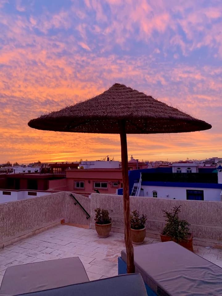 La Terrasse Nomade - Appart Lumineux Avec Terrasse - Essaouira