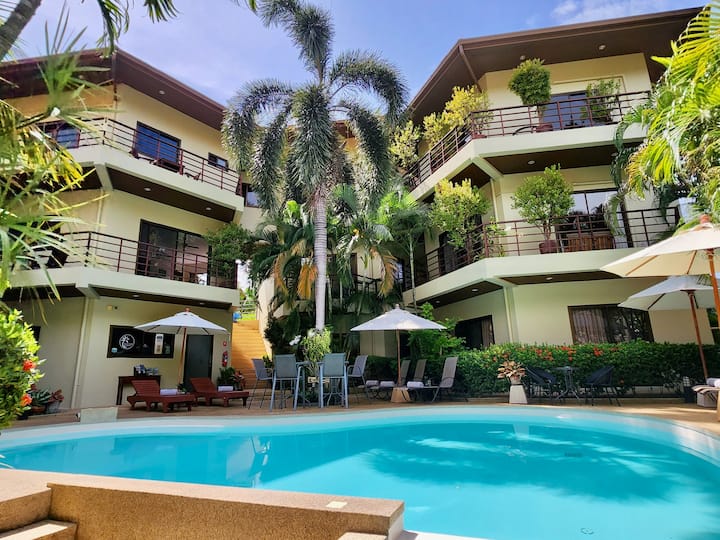 Penthouse 1-bedroom Balcony Apt W/pool Near Beach - Koh Samui