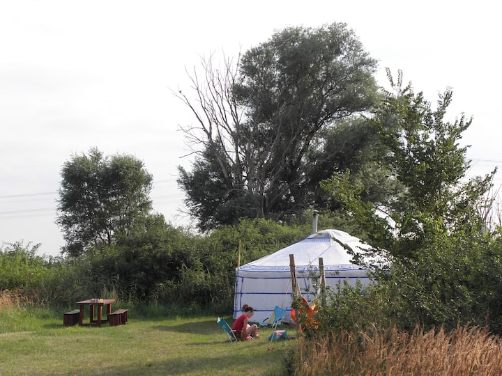 Een Yurt Op Eiland De Kluut - Harderwijk