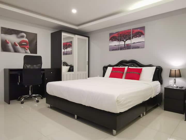 Luxury Beach Studio *9b W/high-speed Wlan And Pool - Pattaya City