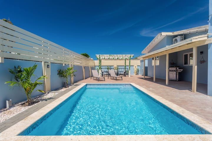 Villa With Pool10min Walk To The Beach 4br - Aruba