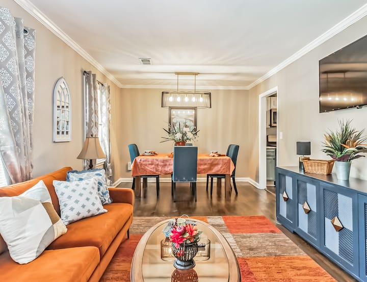 3-bed Atl Airport Abode - Minutes From Downtown - Hartsfield-Jackson Atlanta Airport (ATL)