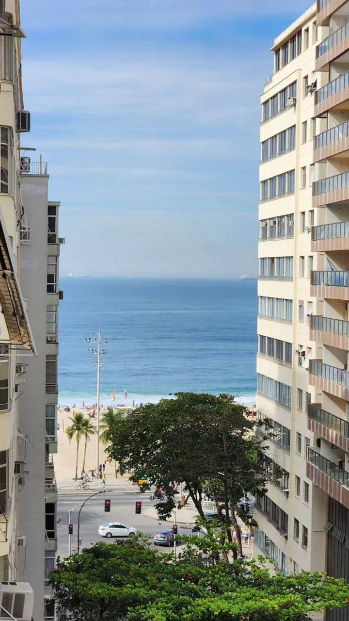 Apartamento Em Copacabana, Vista Para Mar E Cristo - Rio de Janeiro
