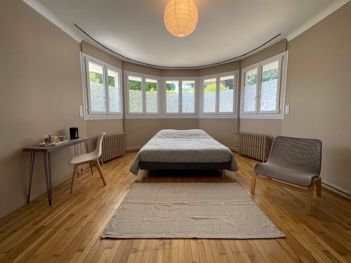 Chambre Cozy Avec Sdb Privée à 7min De La Gare - Redon