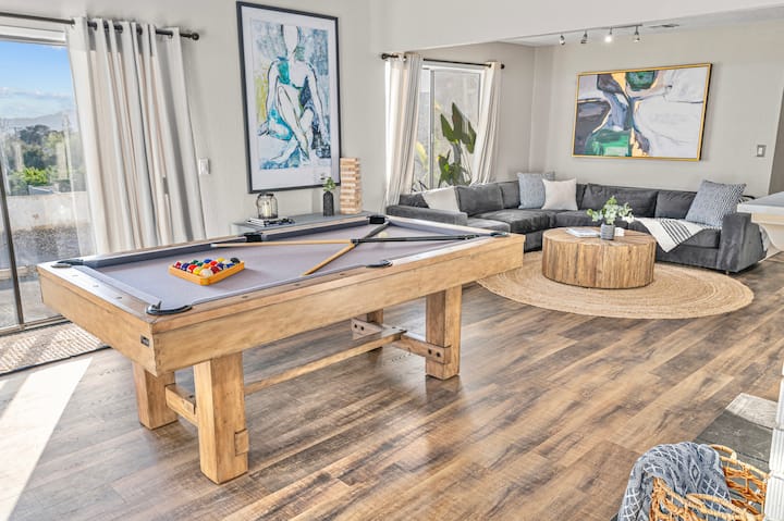 Elegant Hillside Estate | Heated Pool+sunset Views - Lakeside, CA