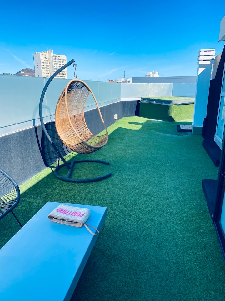ÁTico Loft Con Gran Terraza Y Jacuzzi - Las Palmas de Gran Canaria
