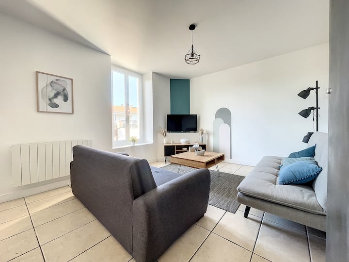 Le Havre Des Ecoles - Rez De Jardin Et Parking-bbq - Anjou