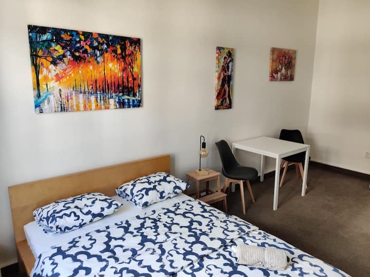 Comfy 2 Rooms Flat + Parking - Prague