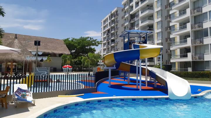 Oferta! Apartamento De Lujo Con 5 Piscinas Peñazul - Girardot