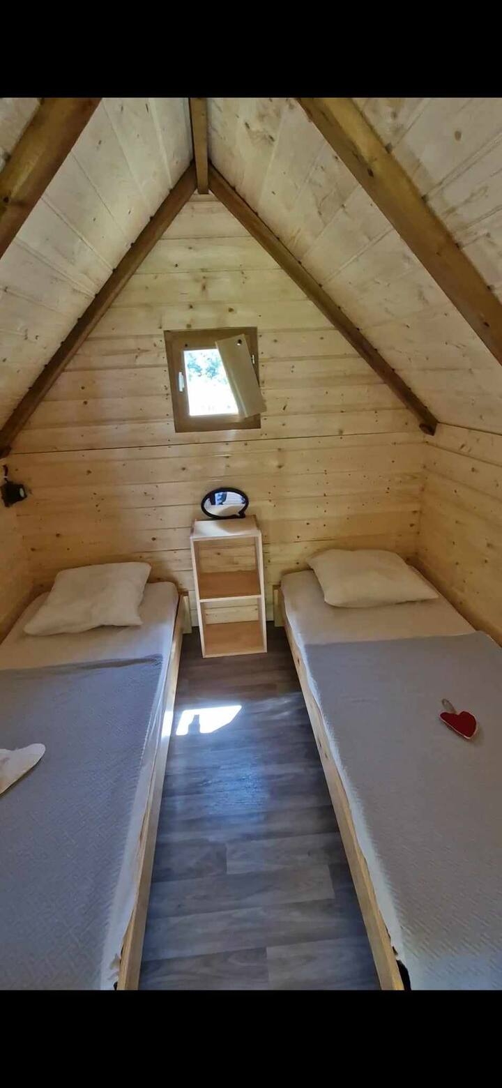 Tente En Bois Chauffée - Plombières-les-Bains