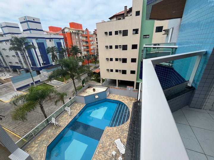 Apto Na Praia Grande Em Ubatuba 150 Metros Do Mar - Ubatuba