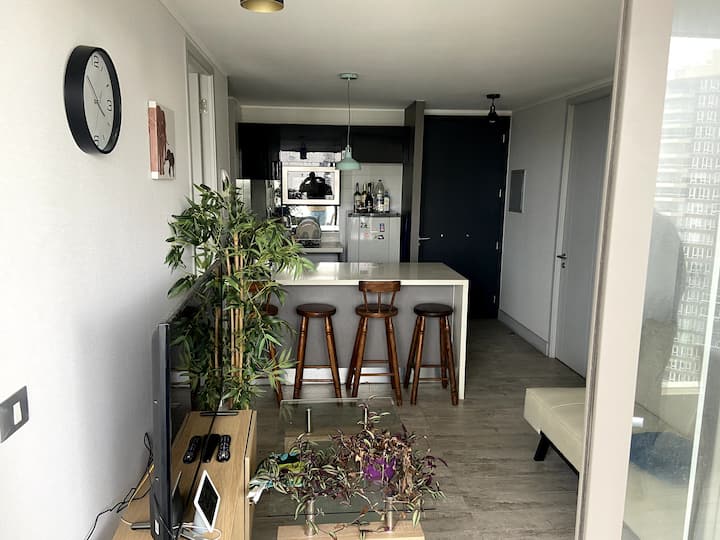 Hermoso Y Cómodo Depto En Concón | Costas Montemar - Concón