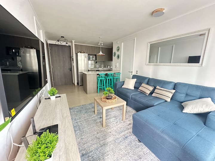 Increíble Apartamento En Concon Para 6 Personas. - Concón