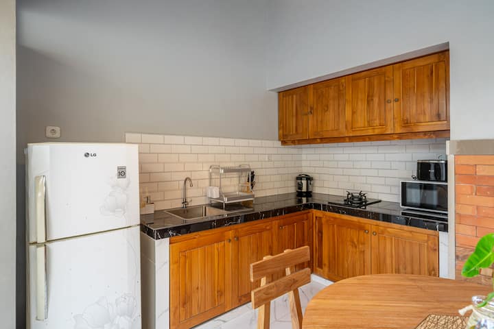 Q La Villa 1 . 1br Viila With Private Pool - Kuta