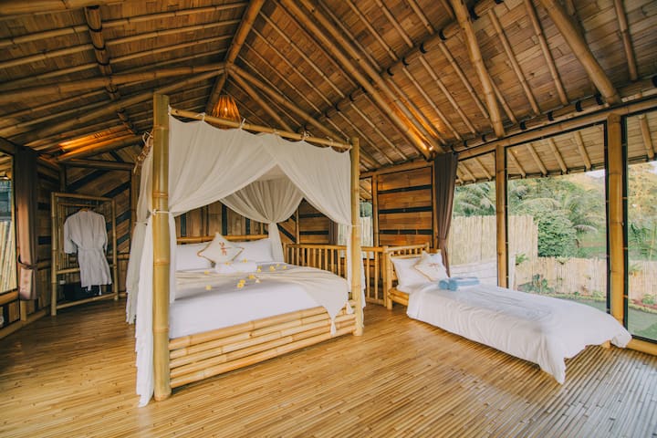 A Dreamy Bamboo Stay In Bali’s Rice Field Paradise - Sidemen