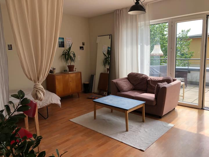 Süße Wohnung Mit Sonnenterrasse - Greifswald