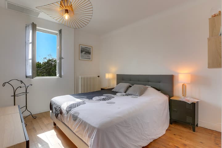 Maison Typique De Biarritz 2 Pers. - Chambre 1 - Bidart