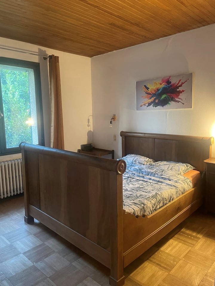 Belle Chambre En Bois Vu Jardin, Chez Antoine - 몽펠리에