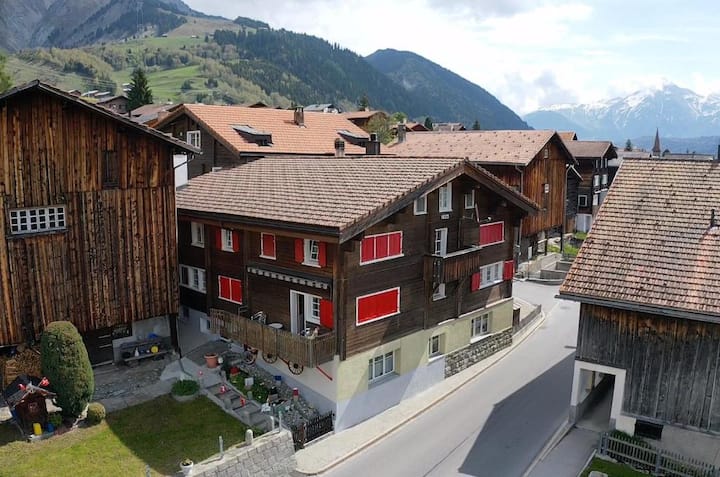 Apartment Via Alpsu - 24-7 Self Check-in - Sedrun