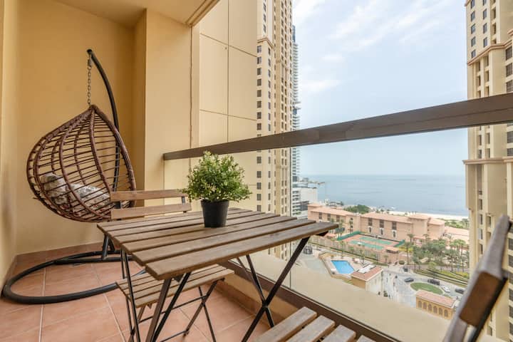 Modern 1br Breathtaking Sea Views |Beachfront|jbr - Dubai Marina