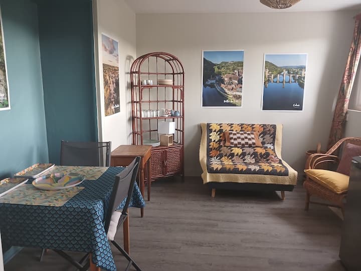 Logement Pour Deux Avec Jardin - Cahors