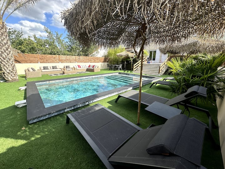 Villa La Palmeraie Piscine Bali - Gennevilliers