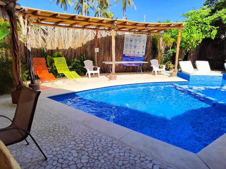 Hab P/ 4 Con Alberca, Jacuzzi Y Estacionamiento - Acapulco